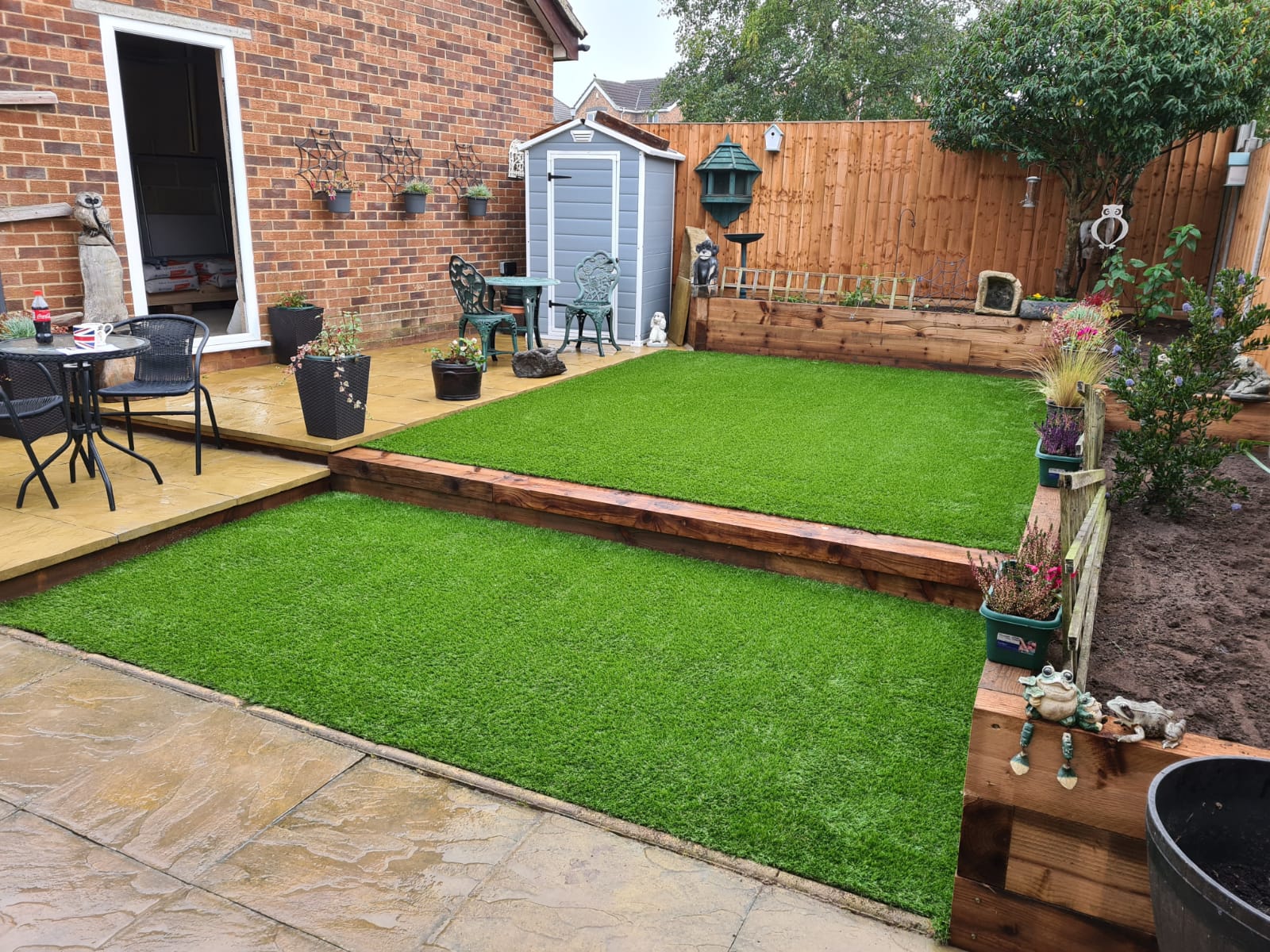 Old Grass Improved with new Artificial Grass Case Study | Easigrass ...